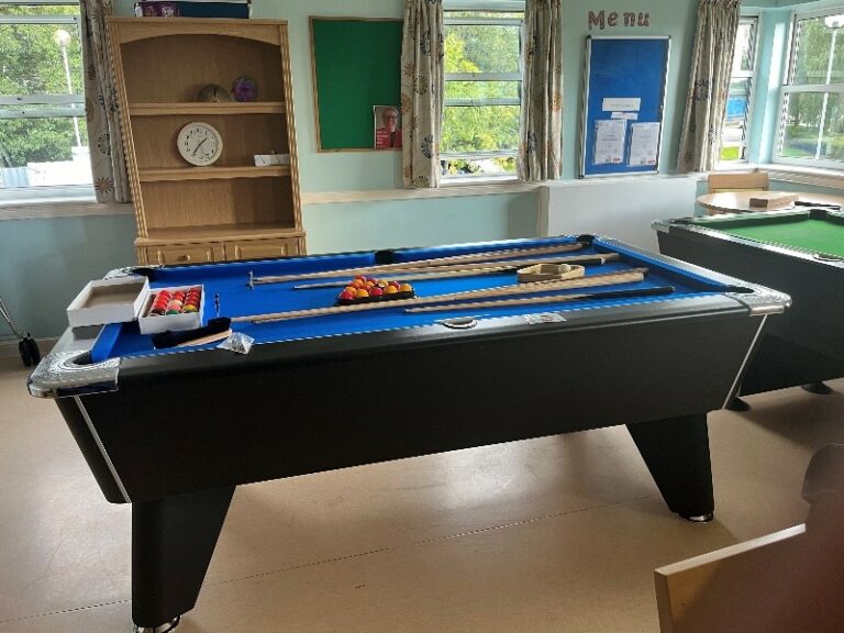 New pool table for the patients on the Edward Myers Unit – Edward Myers ...